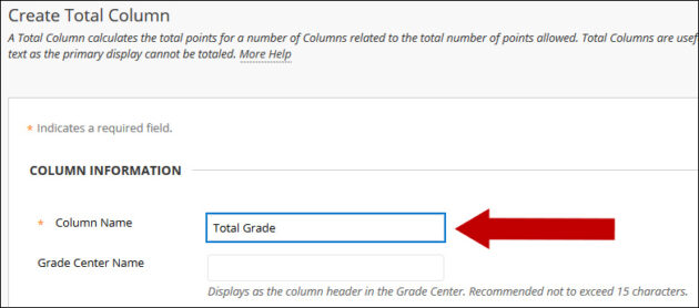 Creating a Calculated Total Column | UAMS Educational Development